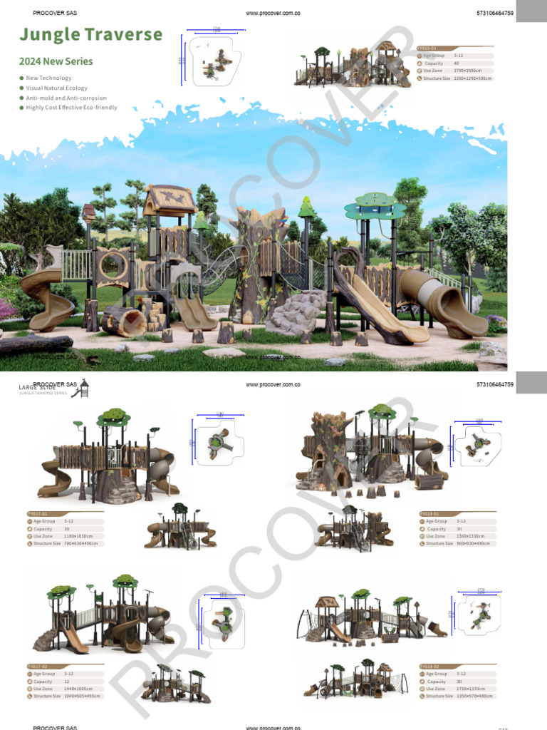 procover_catalogo_de_parques-infantiles_playgrounds (1) (1) | PDF | Playground | Family