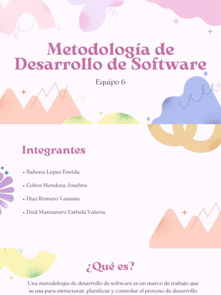 Metodología de Desarrollo de Software PDF | PDF