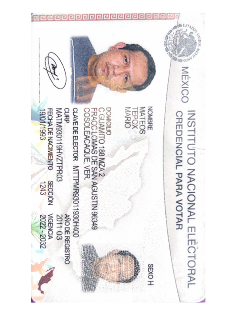 CREDENCIAL PARA VOTAR | PDF