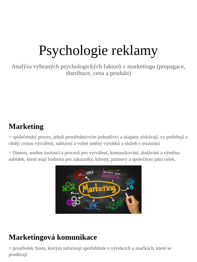 psychologie-reklamy-prezentace-kpm-psych | PDF