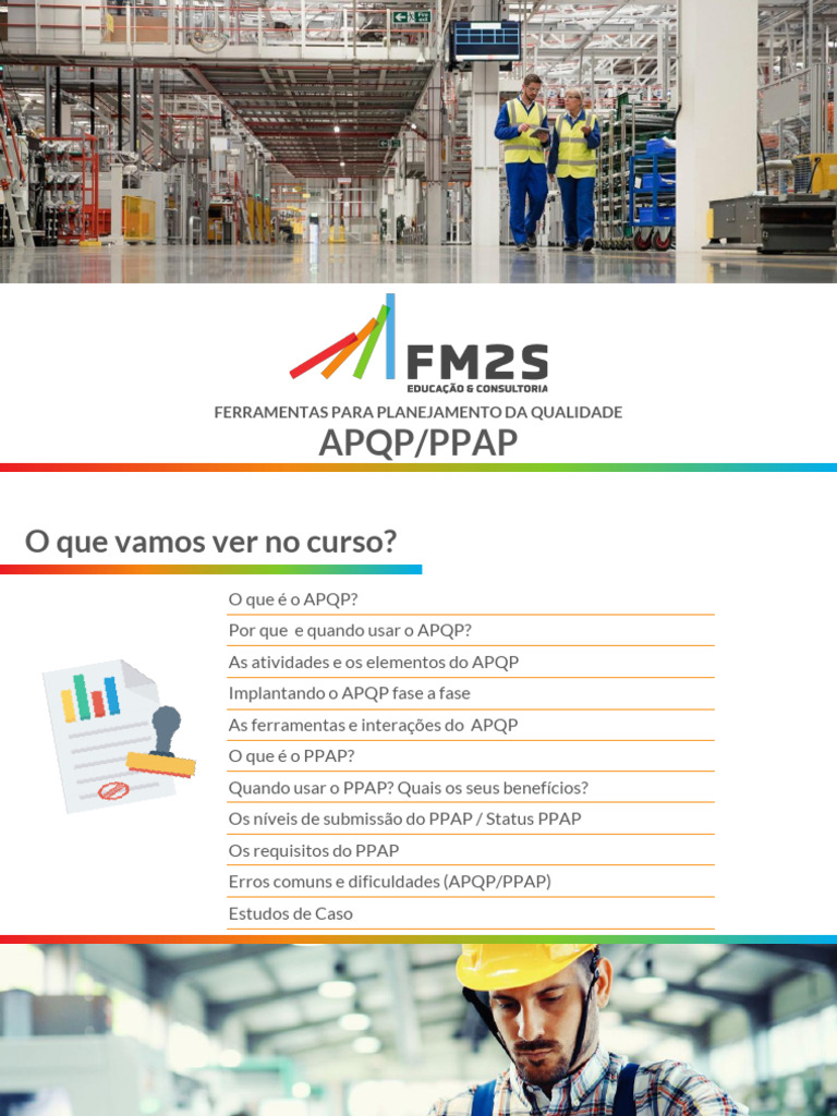 Slides Apqp Ppap | PDF | Qualidade (negócios) | Custo