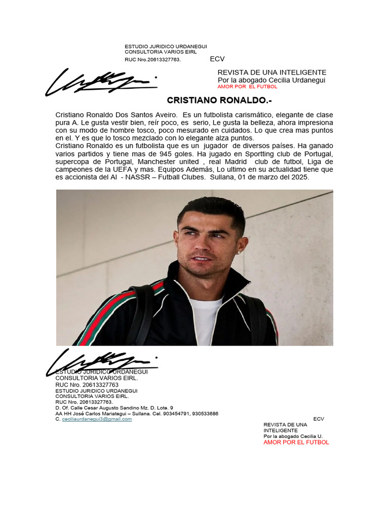 Cristiano Ronaldo | PDF