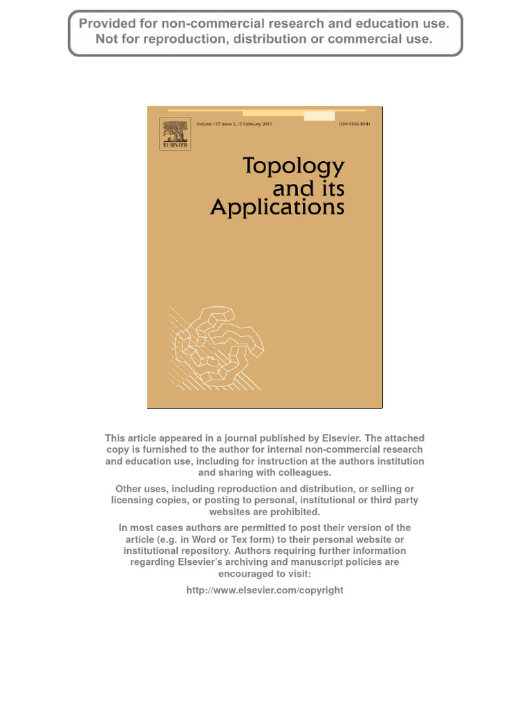 Topology and Its Applications | PDF | Compact Space | Banach Space