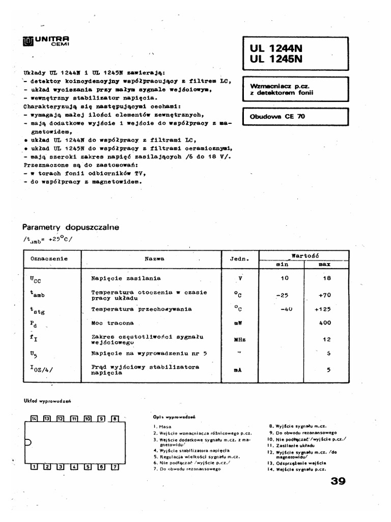 Ul1244 Cemi | PDF