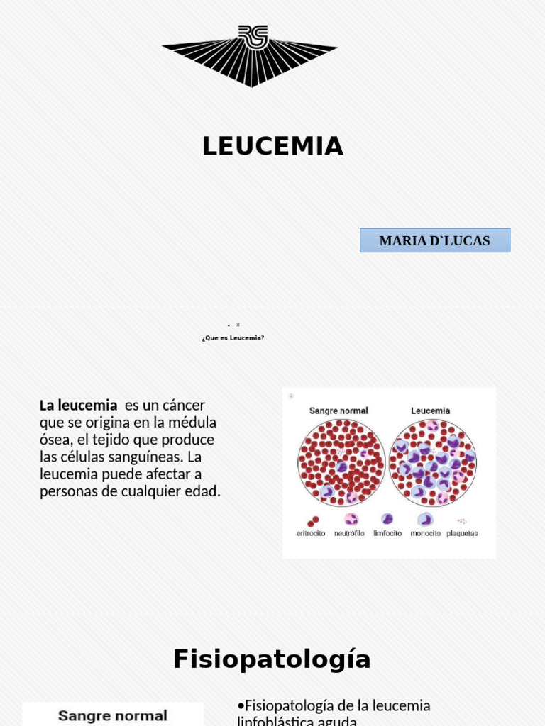 LEUCEMIA | PDF | Leucemia | Sangre
