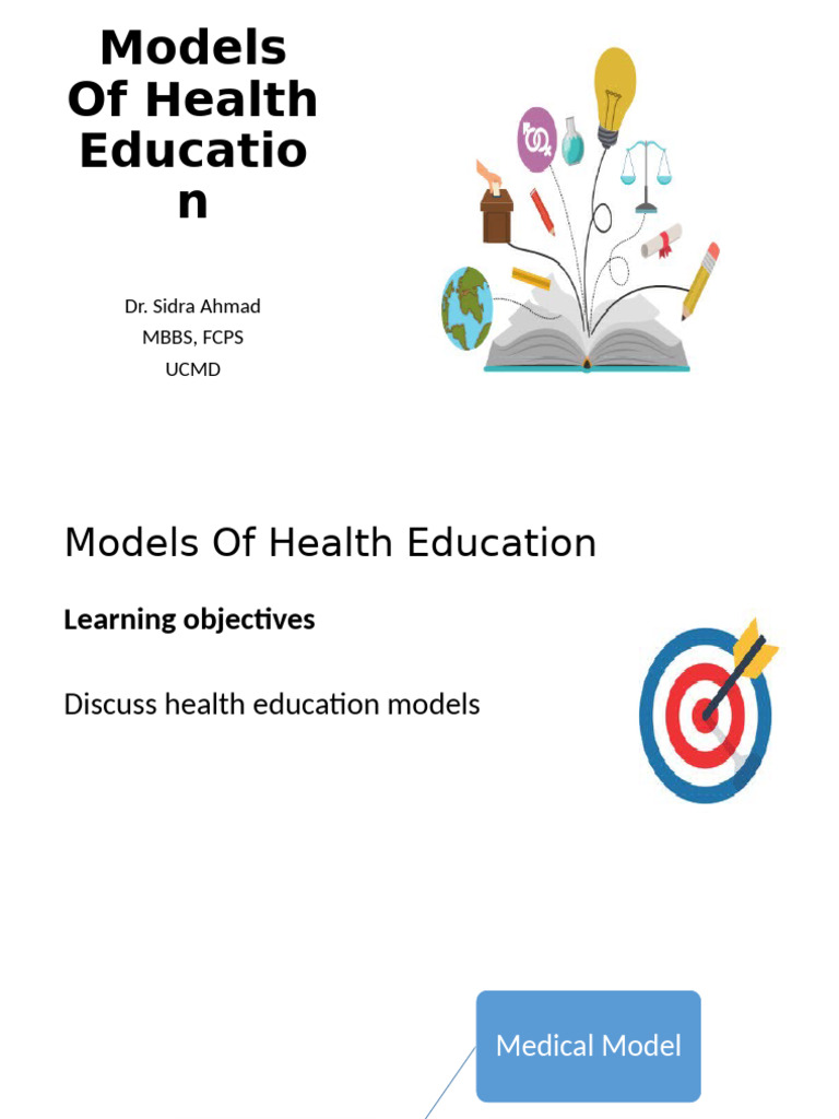 Models of Health Education | PDF