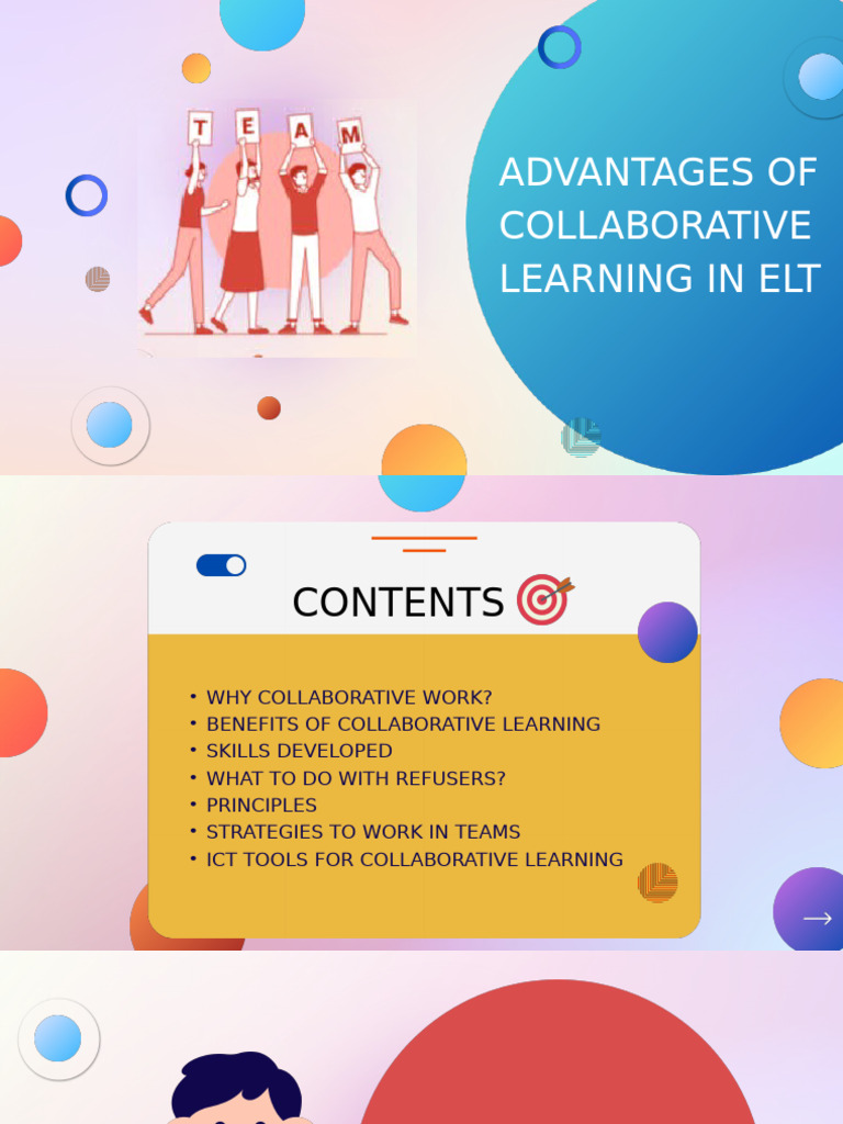 Advantages of Collaborative Learning en ELT | PDF | Educational ...