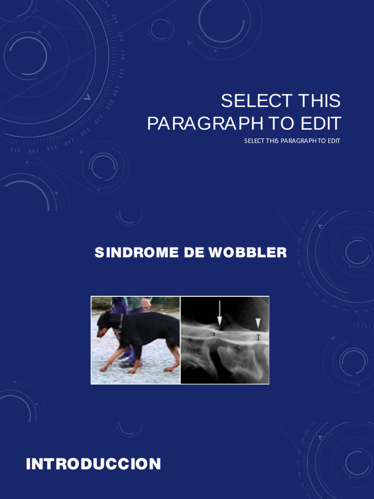 Síndrome de Wobbler | PDF | Síndrome | Perros