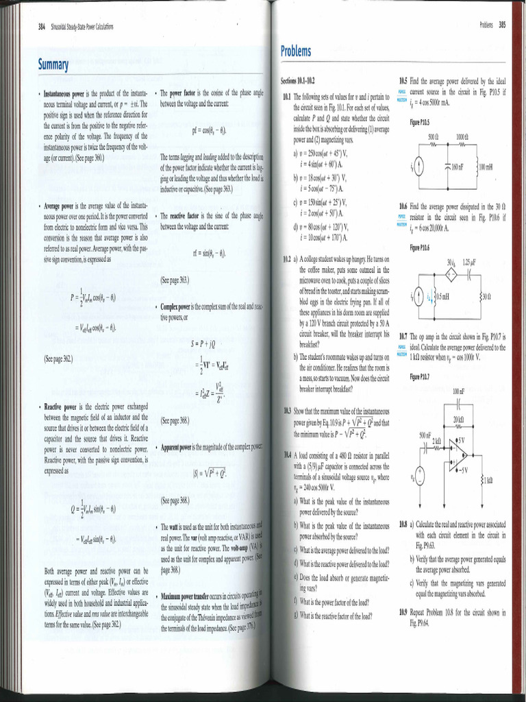 Ch10 Problems | PDF