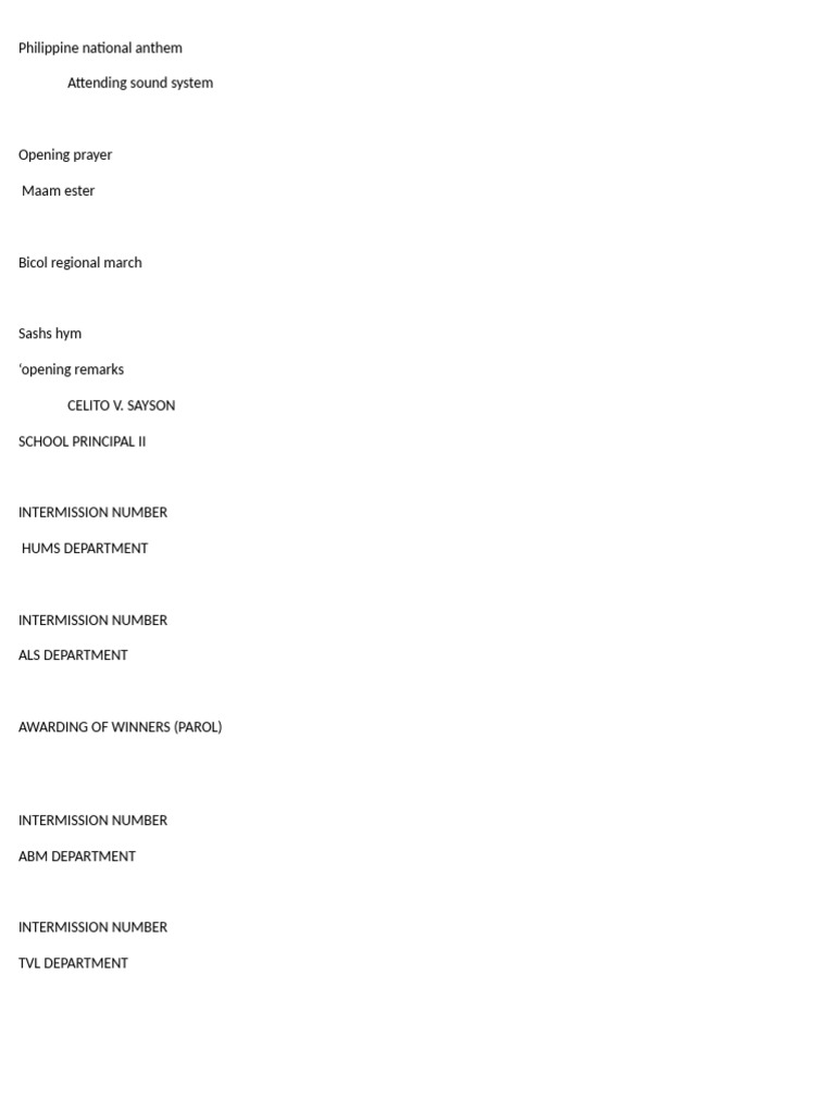Pang Hapon Na Program | PDF