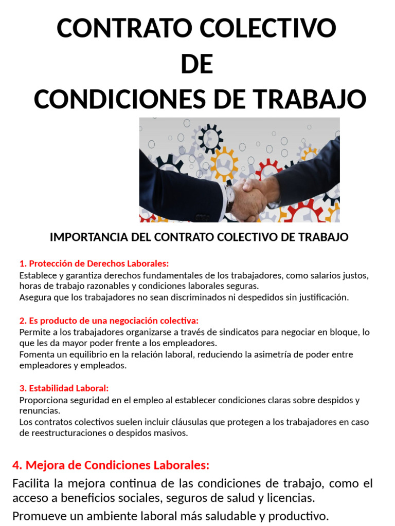 Clase 2024 Contratos Colectivos de Trabajo | PDF | Derecho laboral | Sindicato