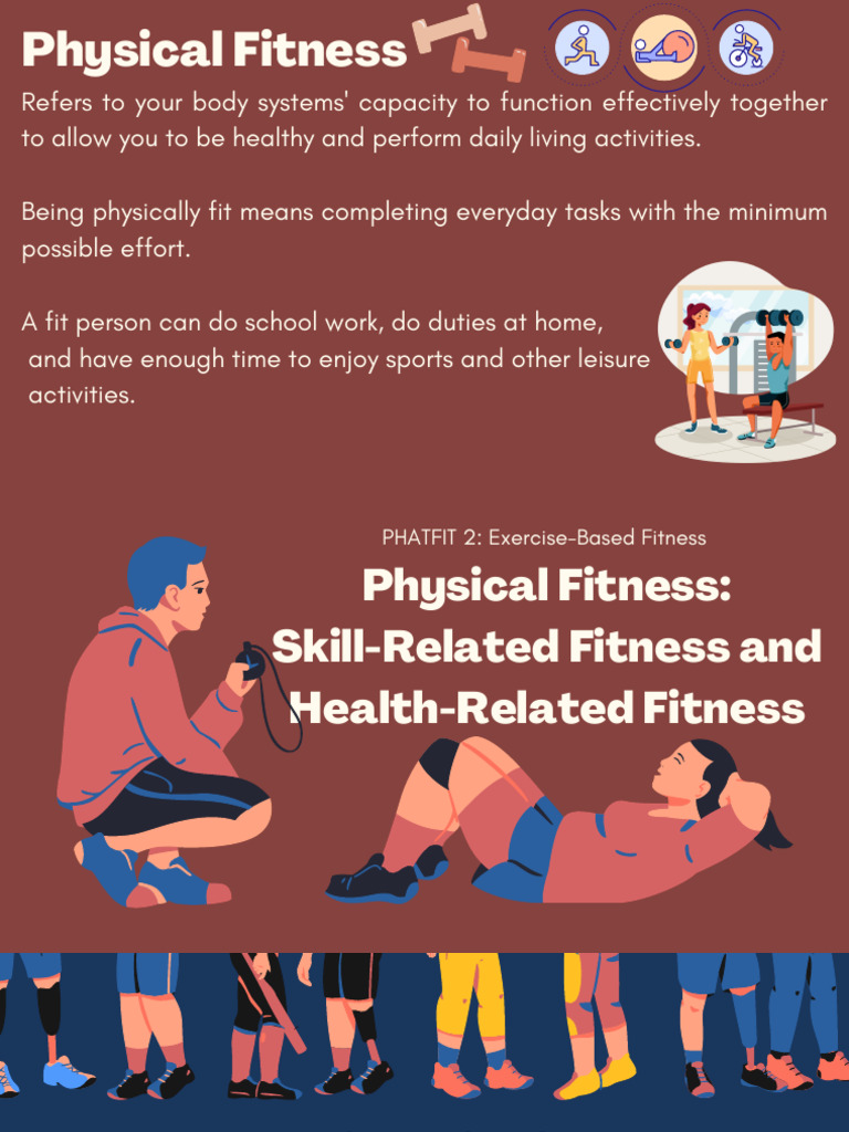 Physical Education Physical Fitness Skill-Related Fitness Educational ...