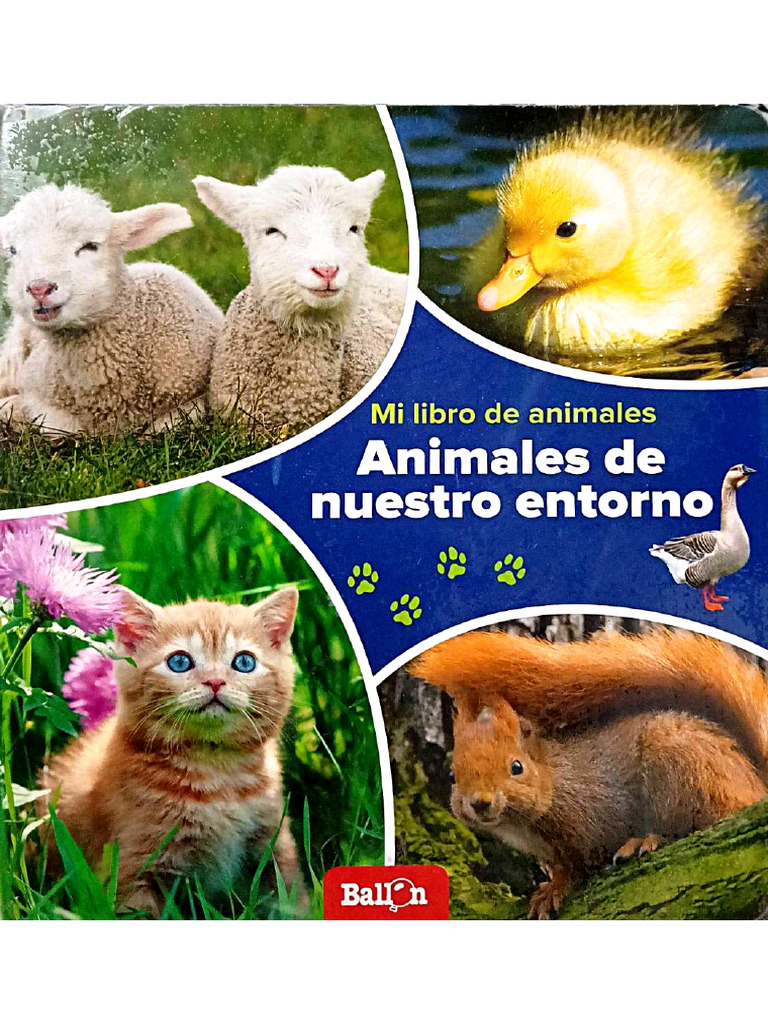 Mi Libro de Animales. Animales de Nuestro Entorno | PDF