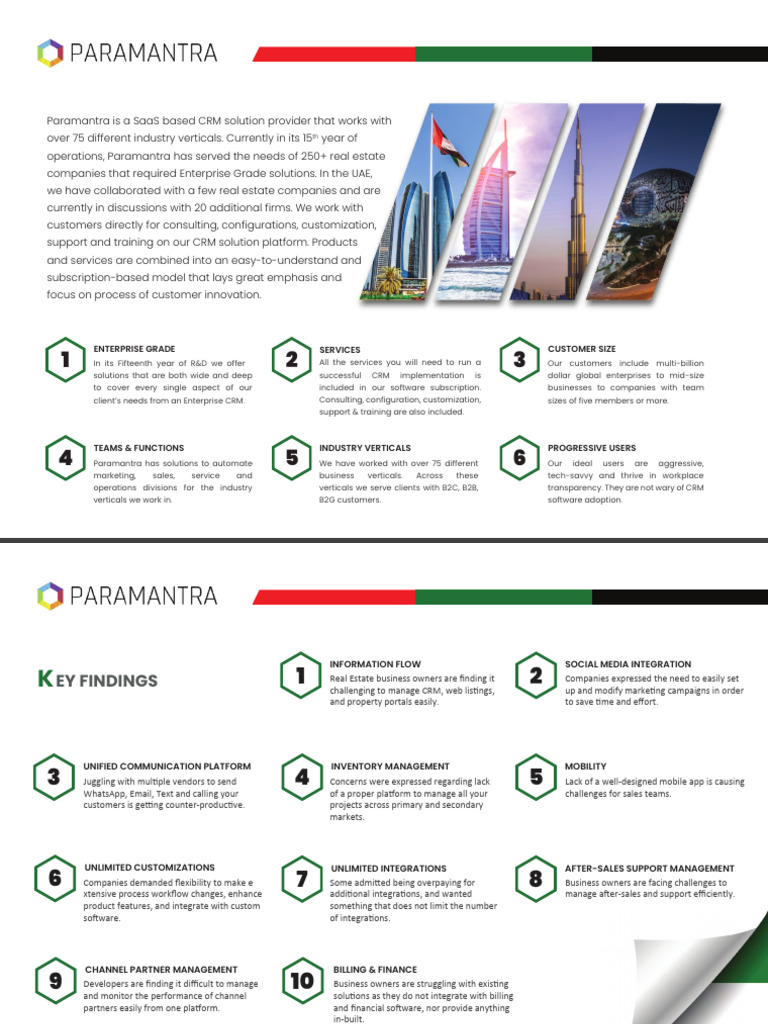 UAE Key Findings-1 | PDF | Customer Relationship Management | Computing
