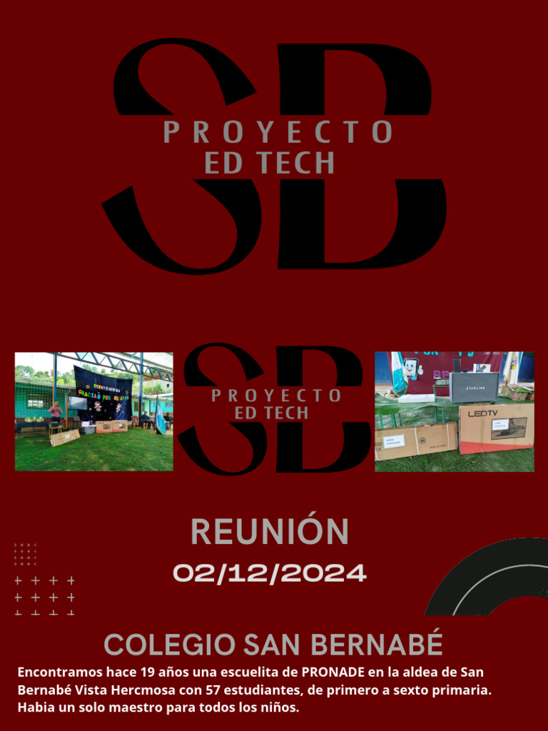 Ed Tech Presentación 4-15-2024 PDF | PDF | Aprendizaje