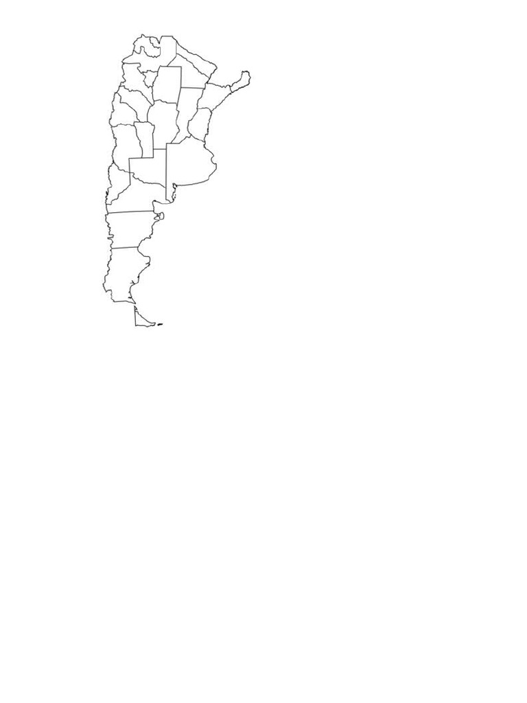 Mapa Argentina | PDF