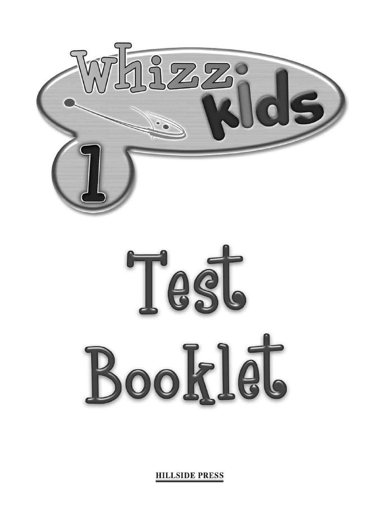 Whizz Kids 1-Tests | PDF