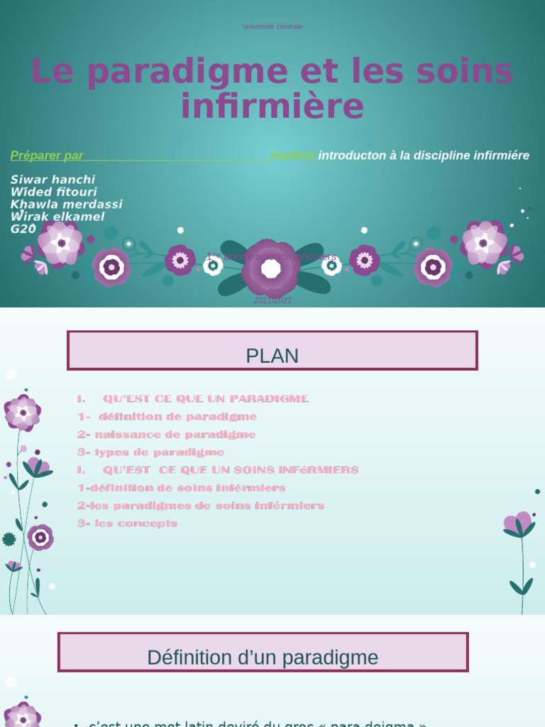 GROUPE 20 | PDF | Allaitement | Paradigme