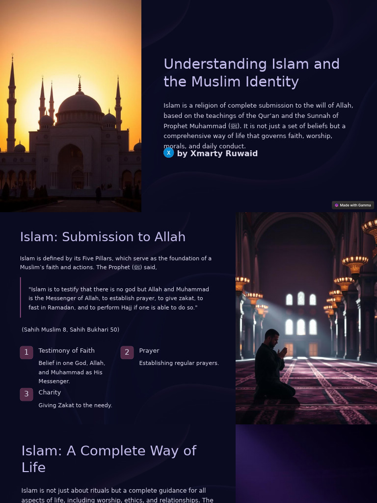 Understanding Islam and The Muslim Identity | PDF | Prophets And ...
