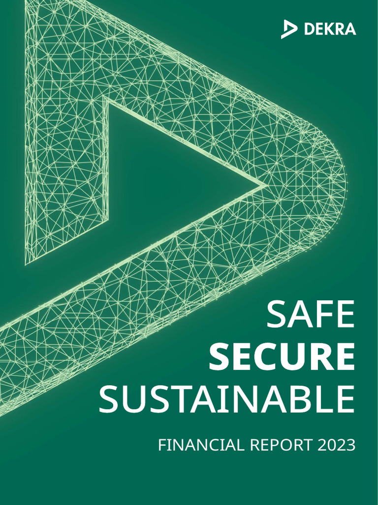 DEKRA 2023 Financial Report Overview | PDF | Sustainability ...