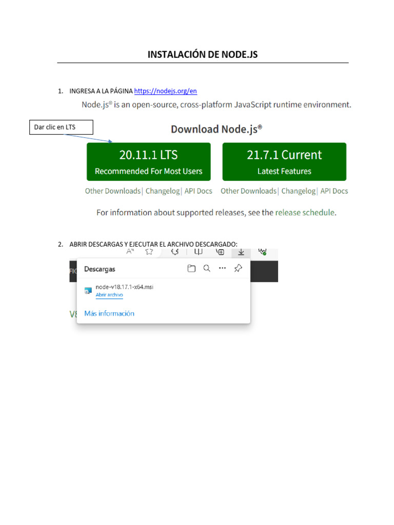 Instalacion React 2024 | PDF | Software | Informática