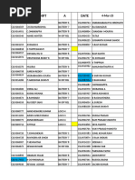 C Shift Schedule-2025 | PDF