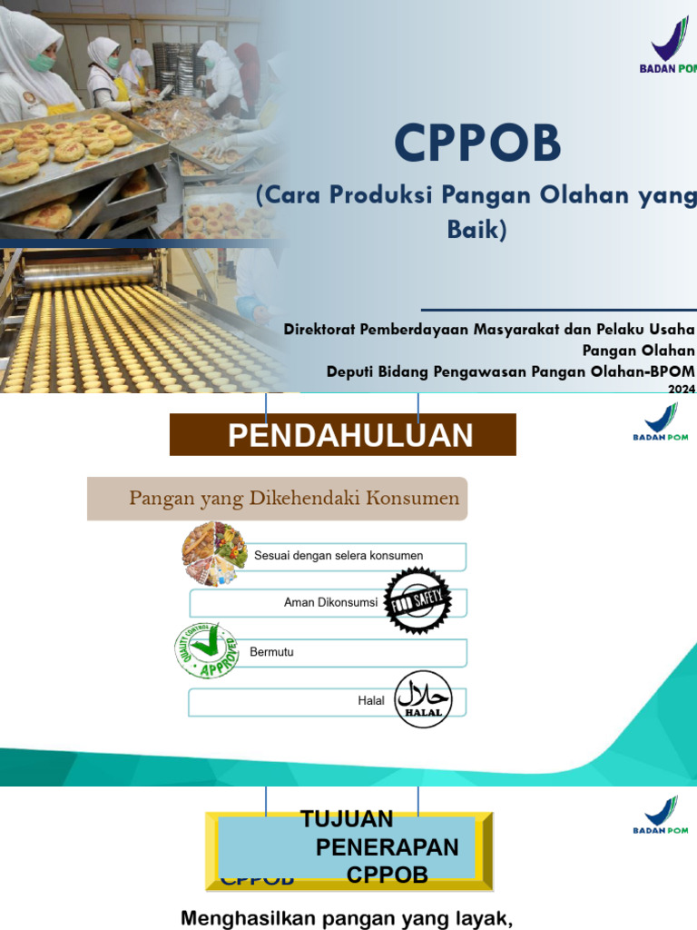 TP1-Mengidentifikasi Persyaratan CPPOB | PDF