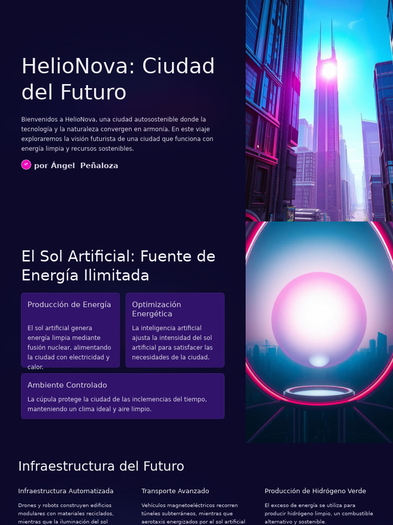 Helio Nova | PDF | Sustentabilidad | Energía renovable