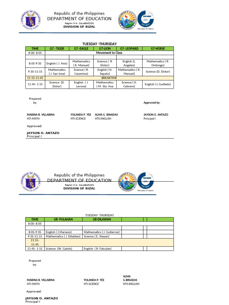 Action Plan Sy 2022-2023 | PDF