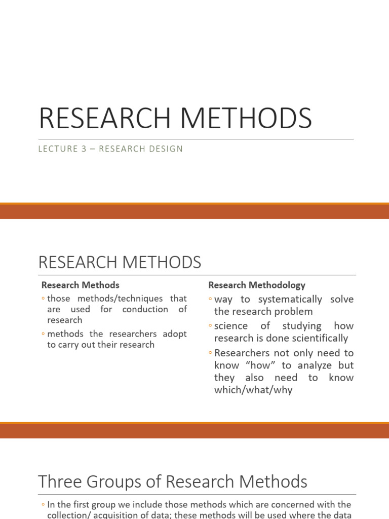Research Design and Methodology Overview | PDF | Sampling (Statistics ...