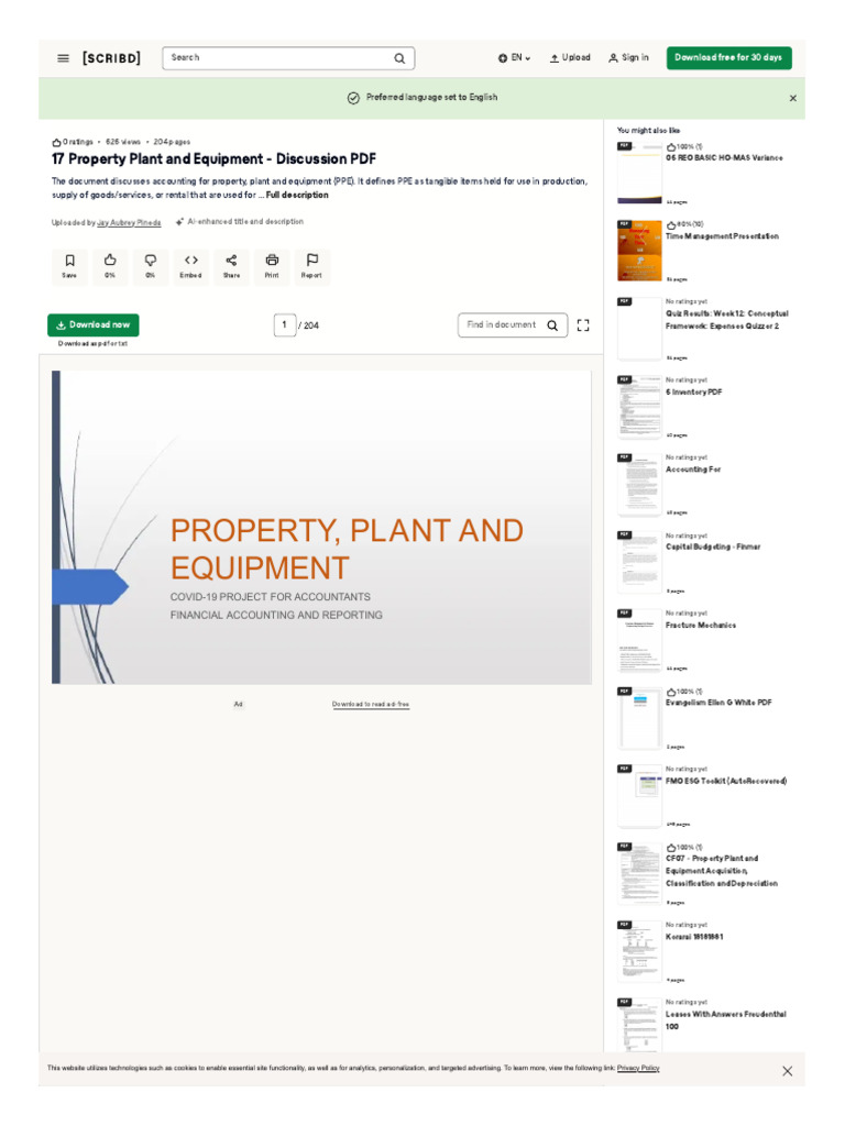 WWW Scribd Com Document 645309506 17 Property Plant and Equipment ...