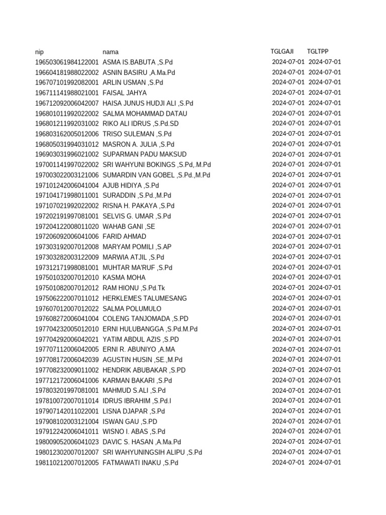 007 Tpp Juli Perkim 2024 | PDF