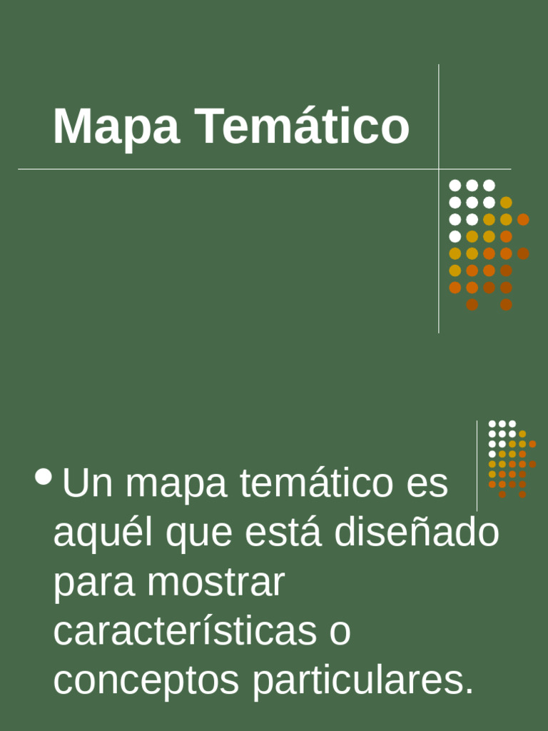 Mapa Temático | PDF