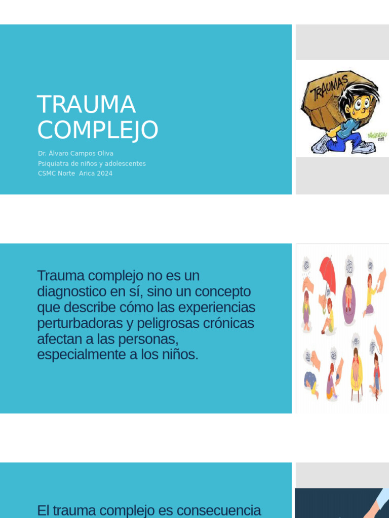 Trauma Complejo Pdf Trastorno De Estrés Postraumático Complejo