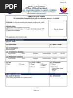 Octogenarian Benefit Program Application | PDF | Affidavit | Government