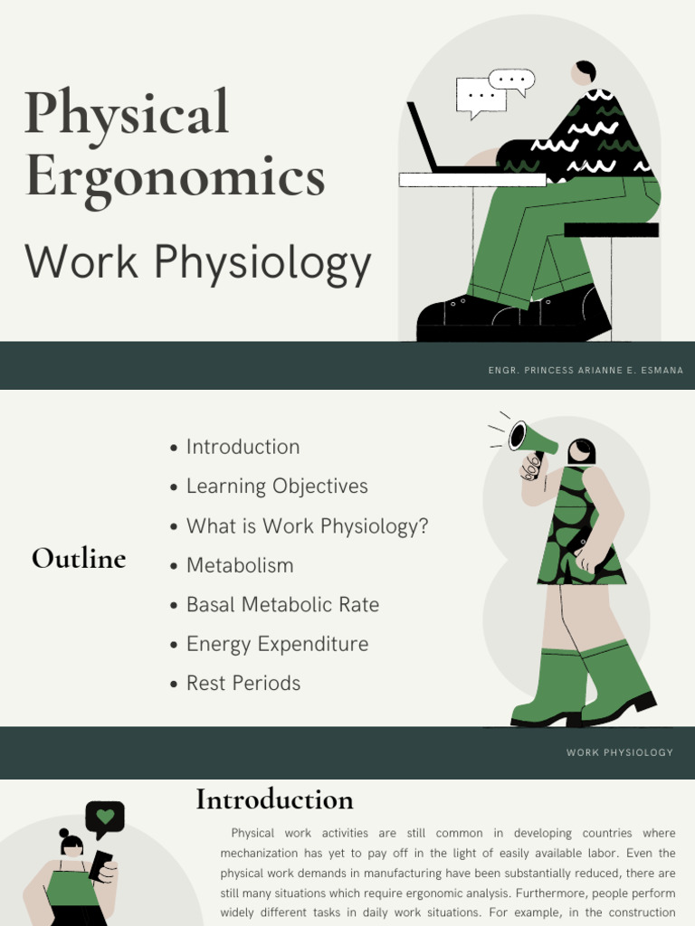 Understanding Work Physiology Basics | PDF | Food Energy | Calorie