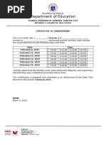 01 Certificate of Undertaking | PDF