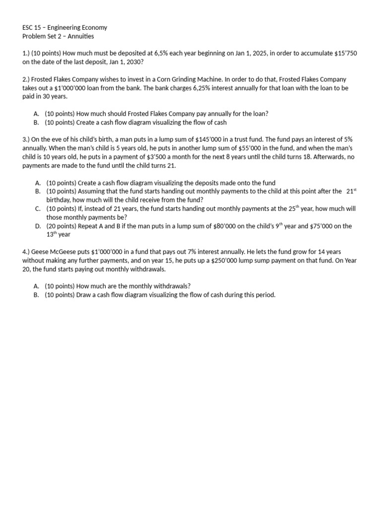 Problem Set 3 | PDF