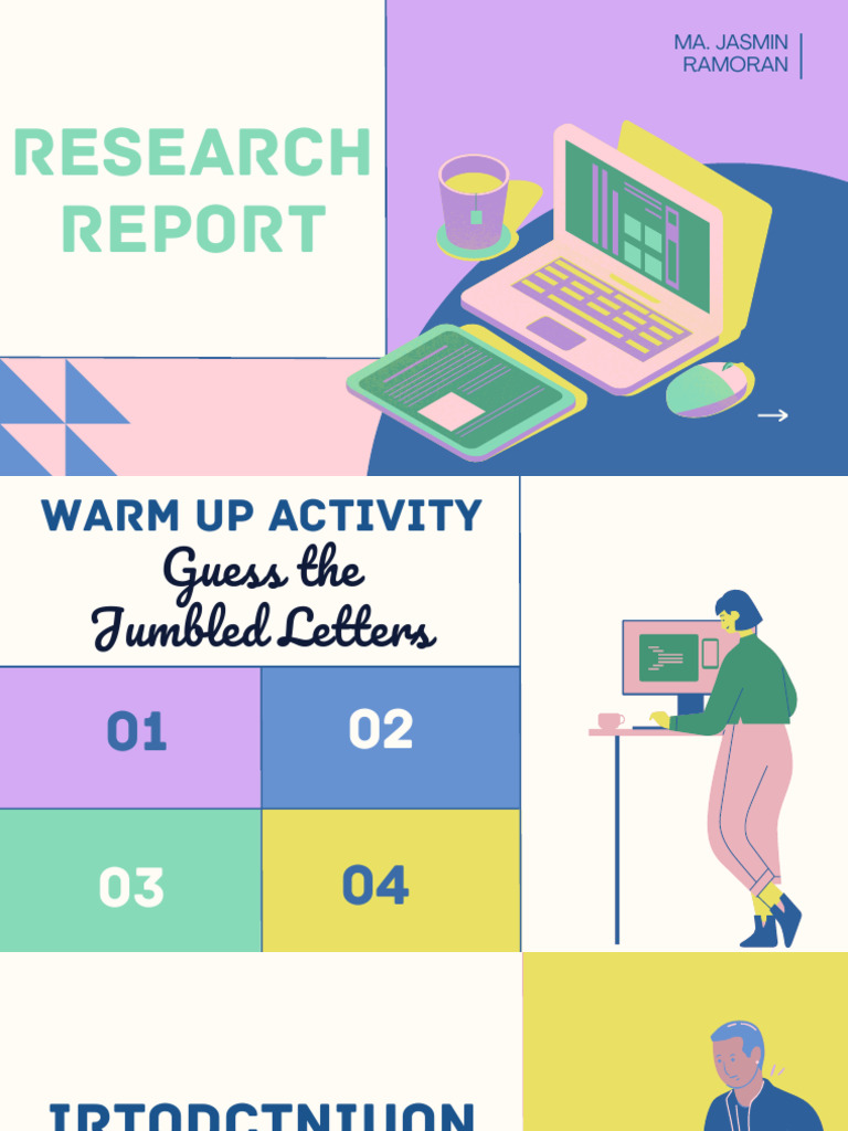 Copy of Pastel Multicolored Colorblock Illustrated Thesis Defense ...