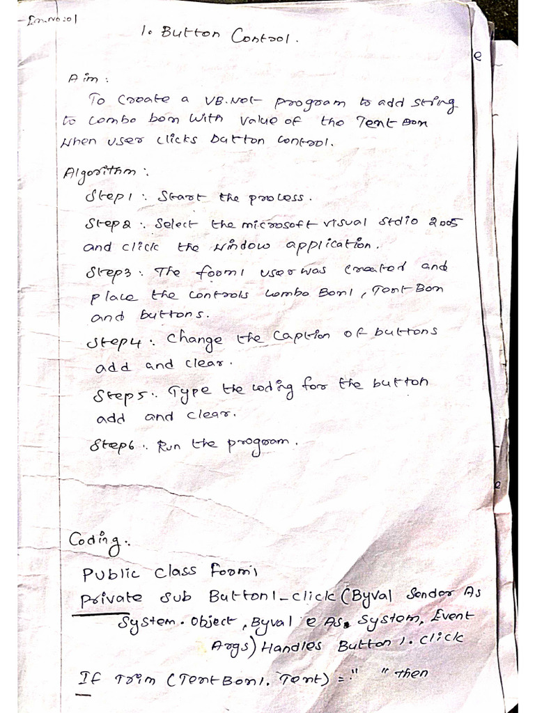 Dot Net-Aim Algorithm | PDF