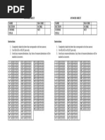 Answer Sheet For Shading - 50 Items 4x-Long | PDF | Tests | Social Research