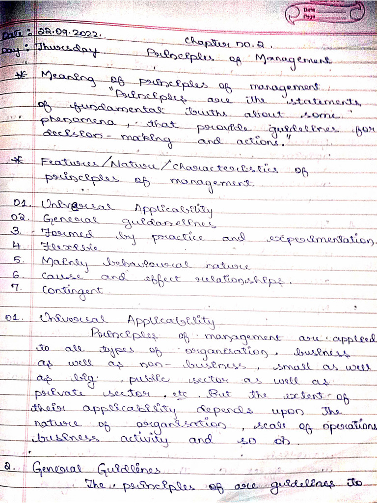 Principles of Management | PDF