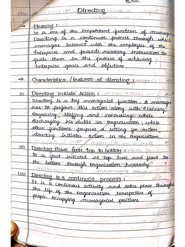 Directing Chapter | PDF