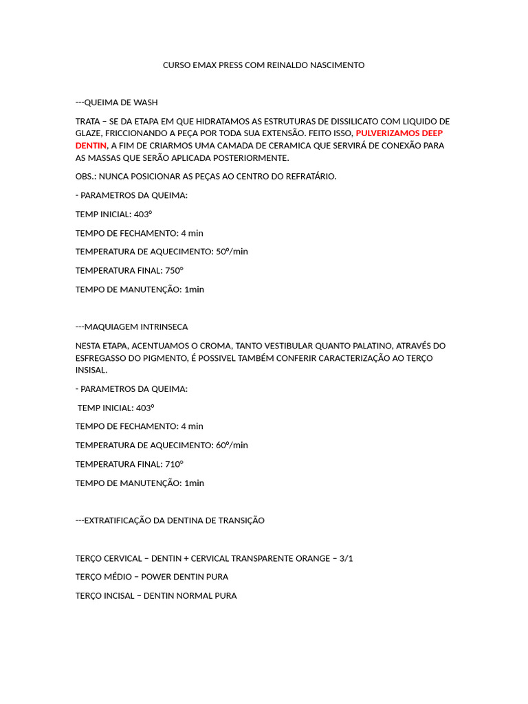 Curso Emax Press Com Reinaldo Nascimento | PDF
