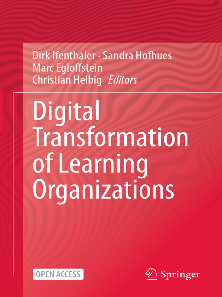 Digital Transformation of Learning Organizations | PDF | Vocational Education | Educational ...