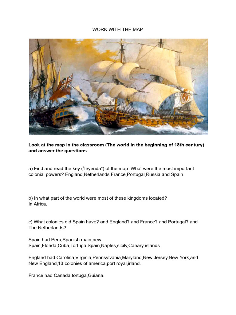 Reading The Map of Europe Early 18th Century | PDF