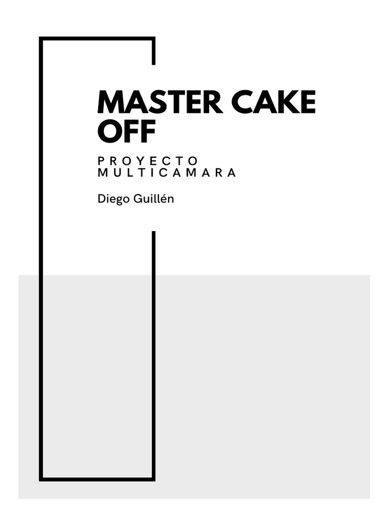 Master Cake Off | PDF