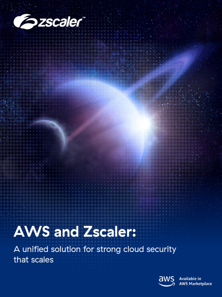 aws-zscaler-unified-cloud-security | PDF | Cloud Computing | Virtual Private Network