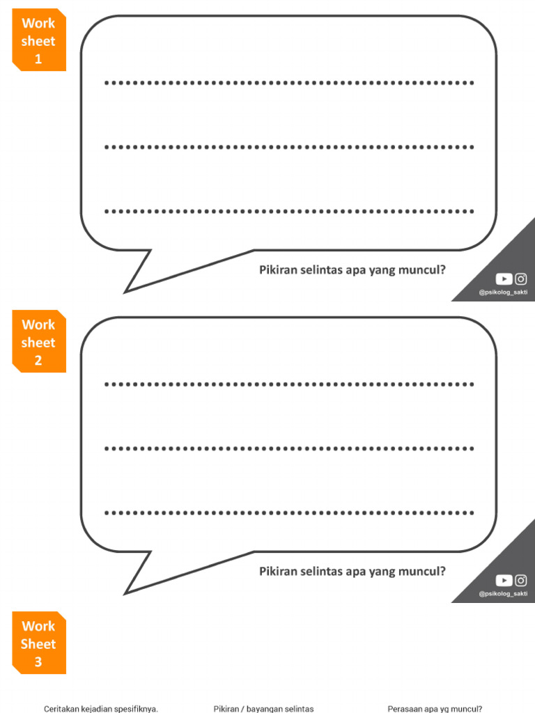 01 Worksheet Cbt Pdf