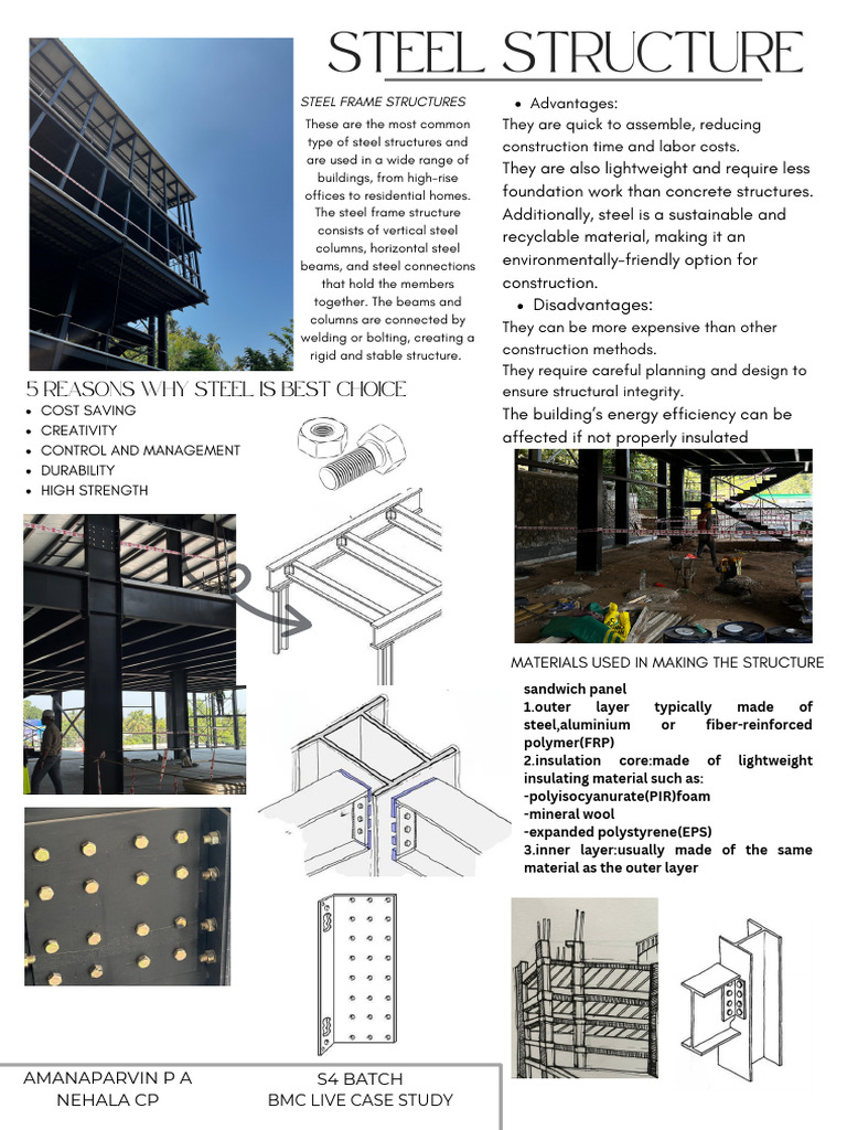 5 Benefits of Steel Frame Structures | PDF | Polystyrene | Materials